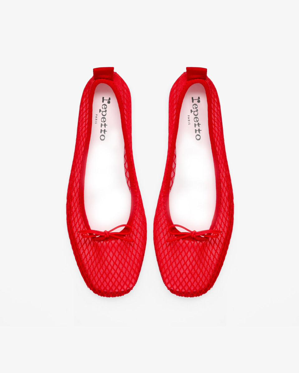 Ballerines Semelle Gomme Garance Transparente | Repetto