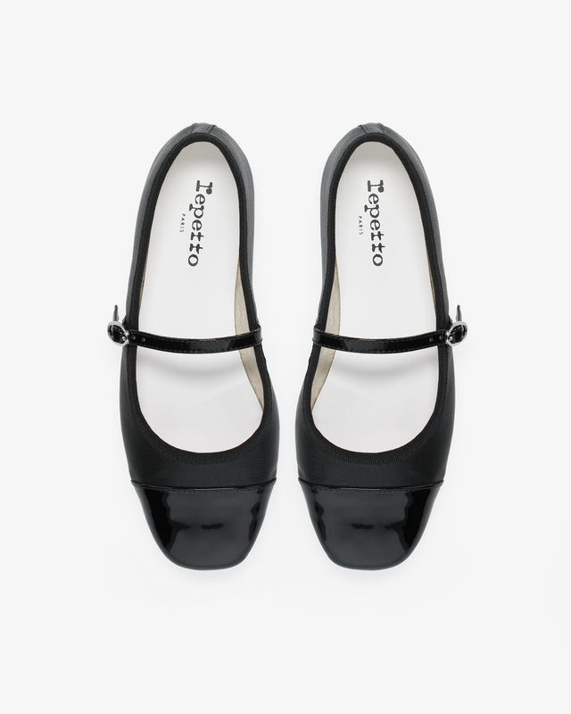 Babies Georgiana cuir Noir | Repetto Paris