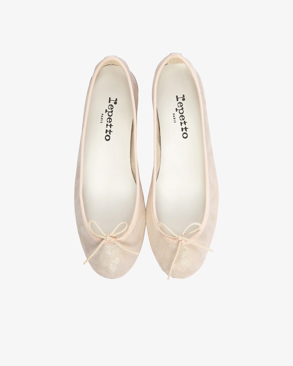 Ballerines Cendrillon cuir Blanc esprit|Repetto Paris