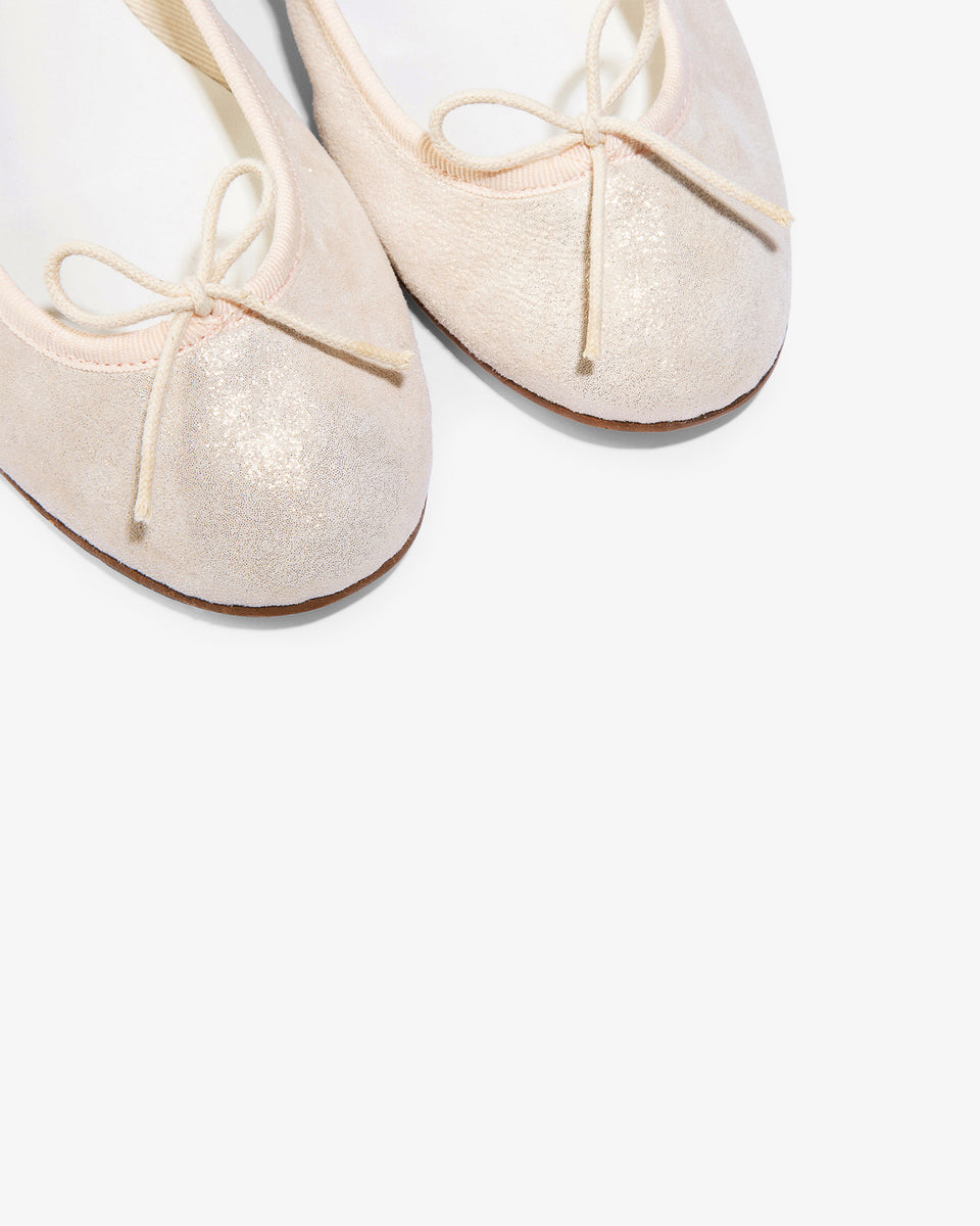 Ballerines Cendrillon cuir Blanc esprit|Repetto Paris