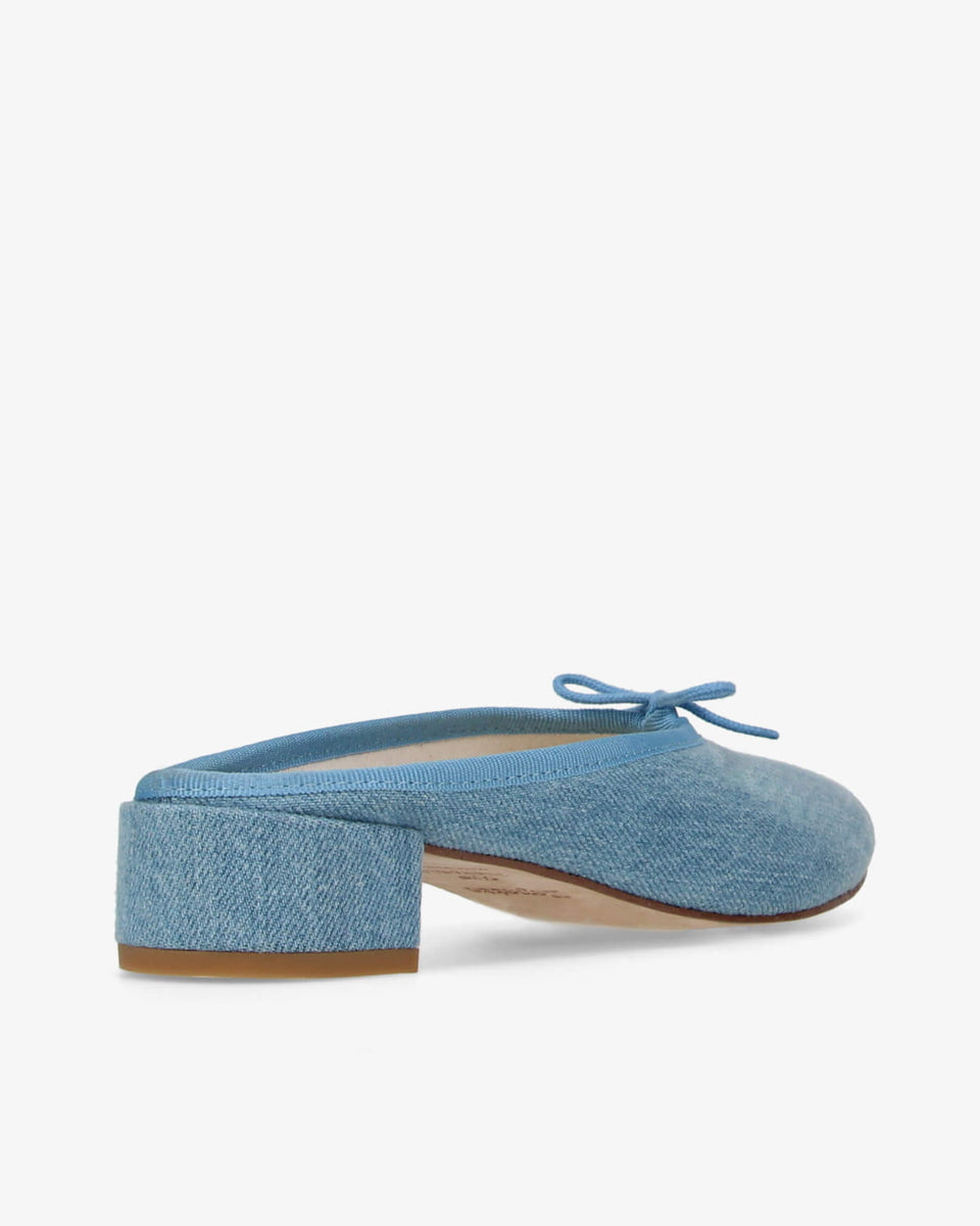 Mules Camille Bleu Horizon | Repetto
